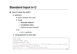 Funções, Scanf, EOF | PPT