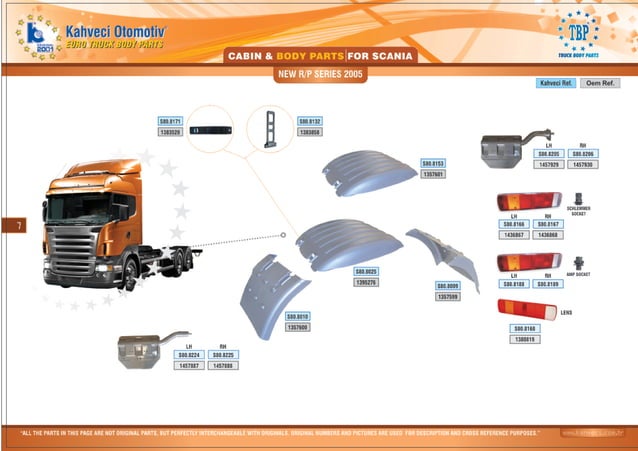 Scania body parts_catalogue | PDF