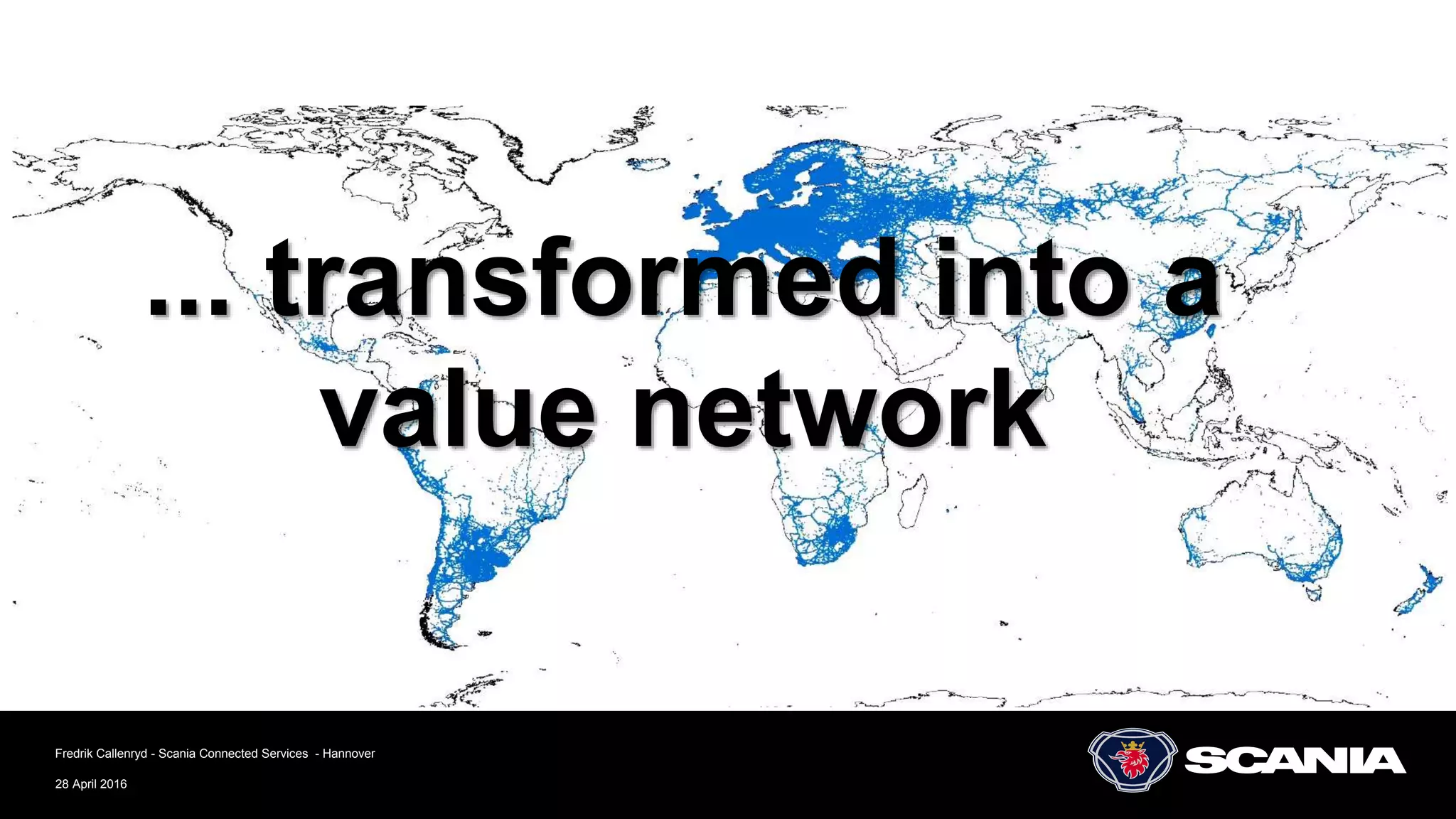 The Scania journey - Connecting the trucks | PPTX | Business | Business ...