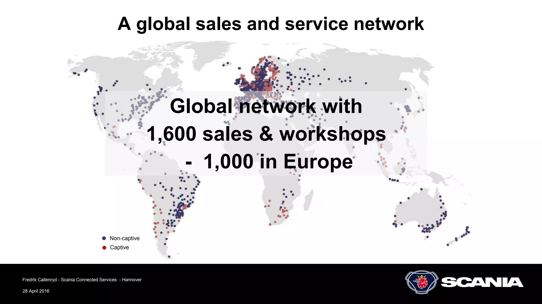 The Scania journey - Connecting the trucks | PPTX | Business | Business ...