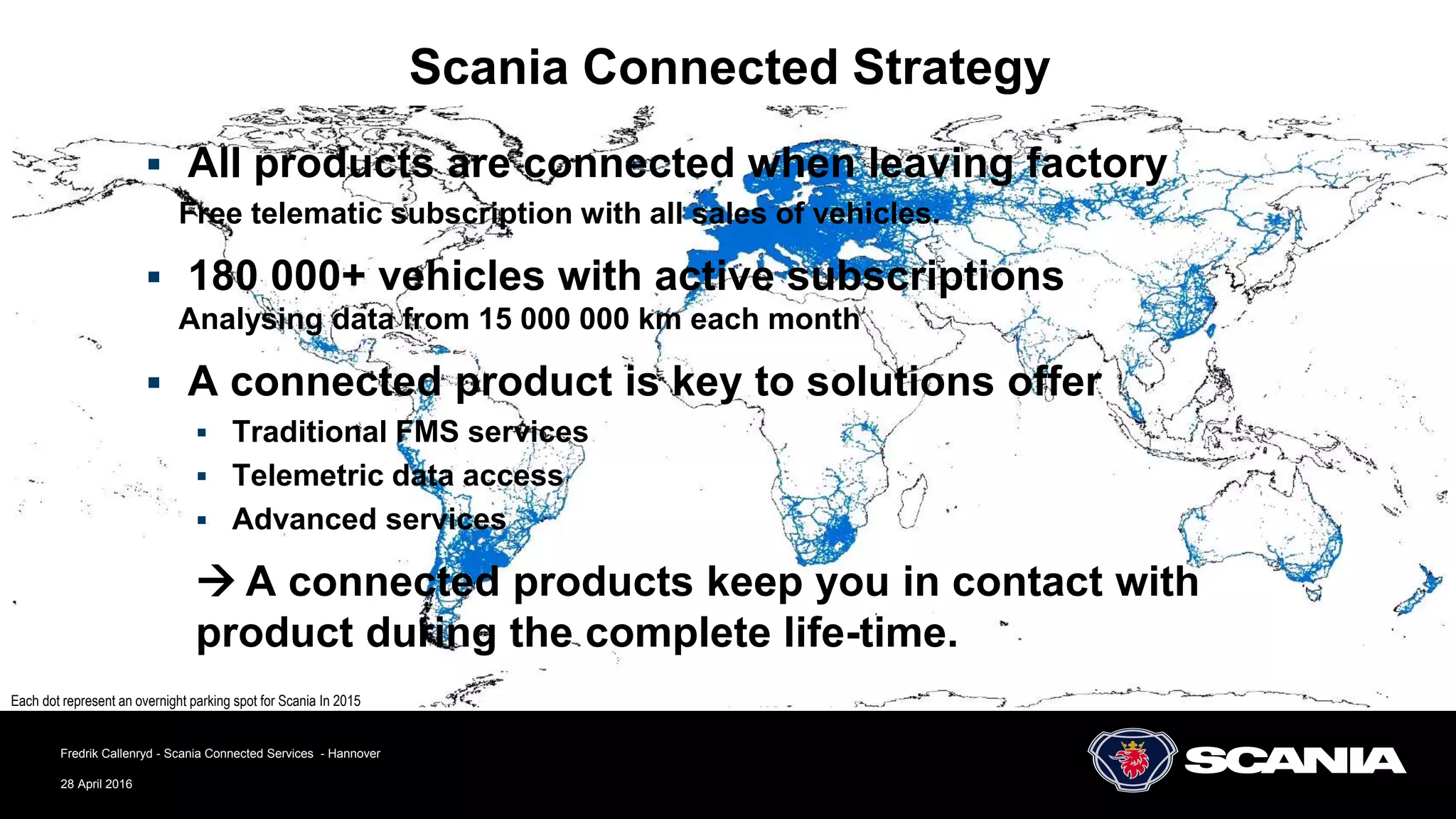 The Scania journey - Connecting the trucks | PPTX | Business | Business ...