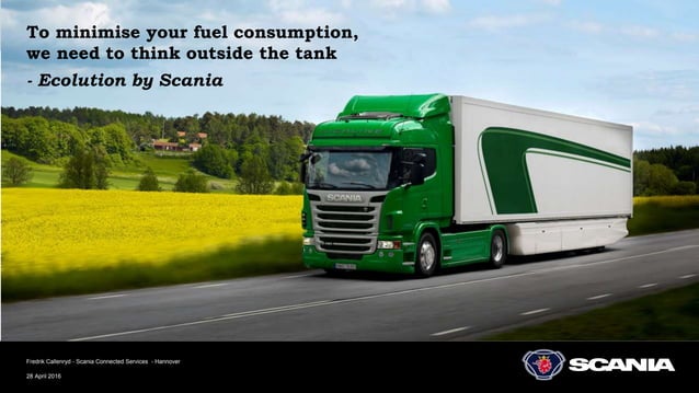 The Scania journey - Connecting the trucks | PPTX | Business | Business ...