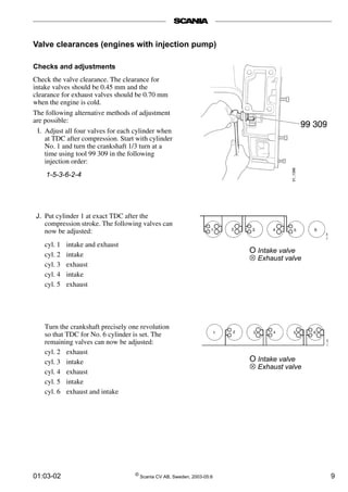 Scania industrial and marine engines 12 litre engine service repair ...
