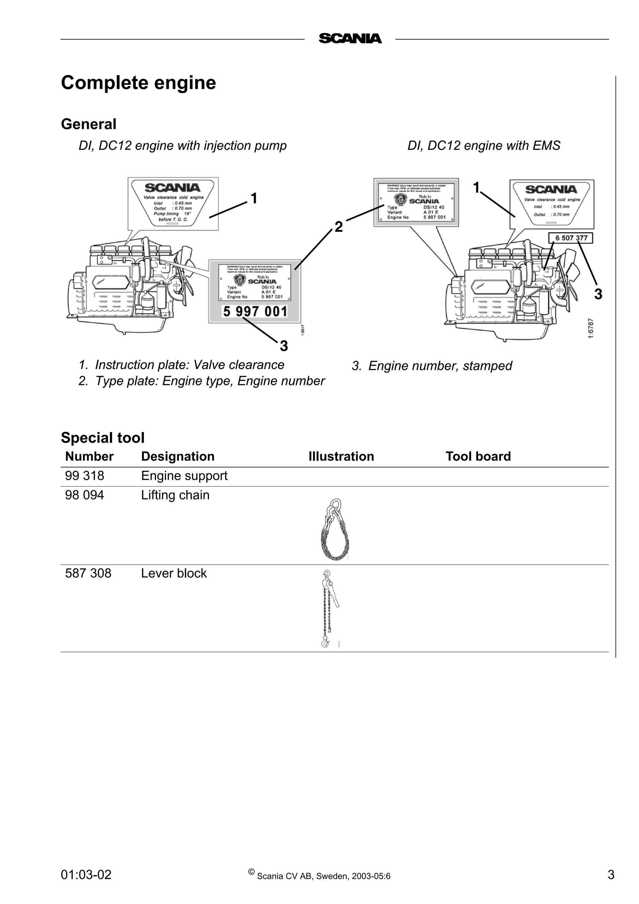 Scania industrial and marine engines 12 litre engine service repair ...