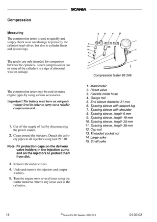 Scania industrial and marine engines 12 litre engine service repair ...