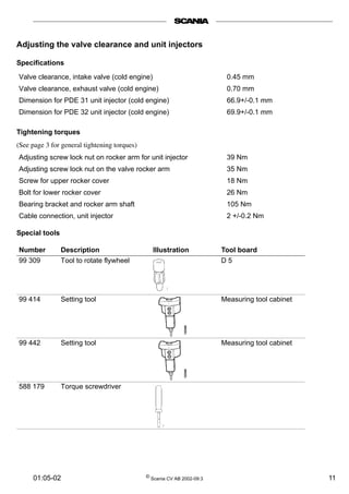Scania industrial and marine engines 16 litre engine service repair ...