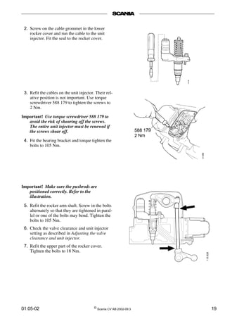 Scania industrial and marine engines 16 litre engine service repair ...