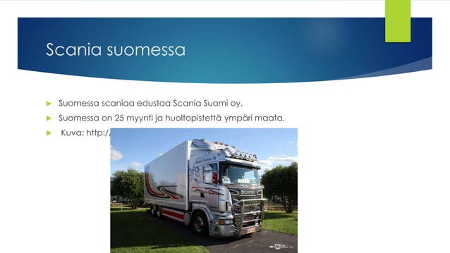 Scania powerpoint | PPTX