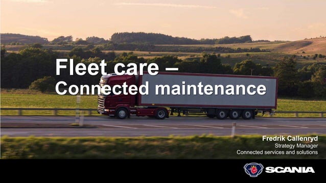 Fleet care - Connecting maintenance | PPT