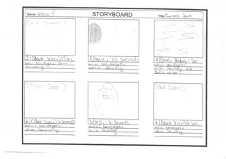 Story Board for Short Horror Movie | PDF