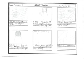 Story Board for Short Horror Movie | PDF