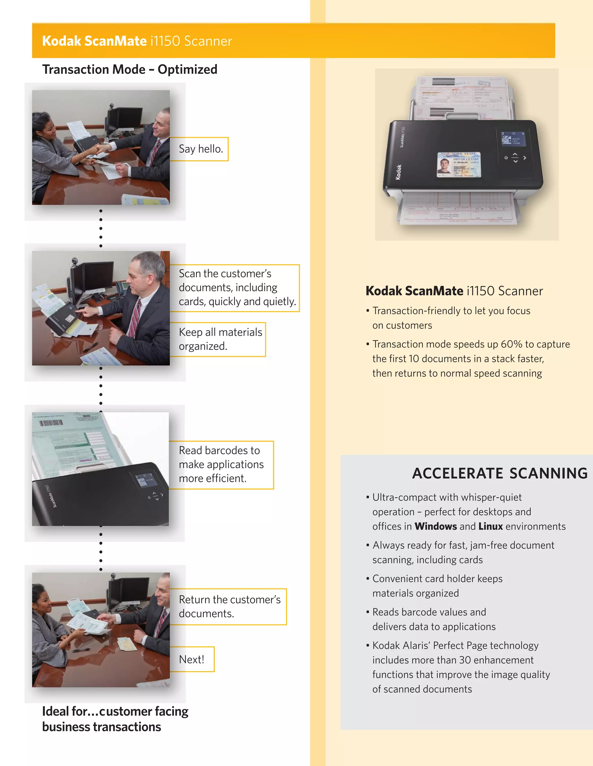Scan mate i1150 i1180 family brochure anz_lo | PDF