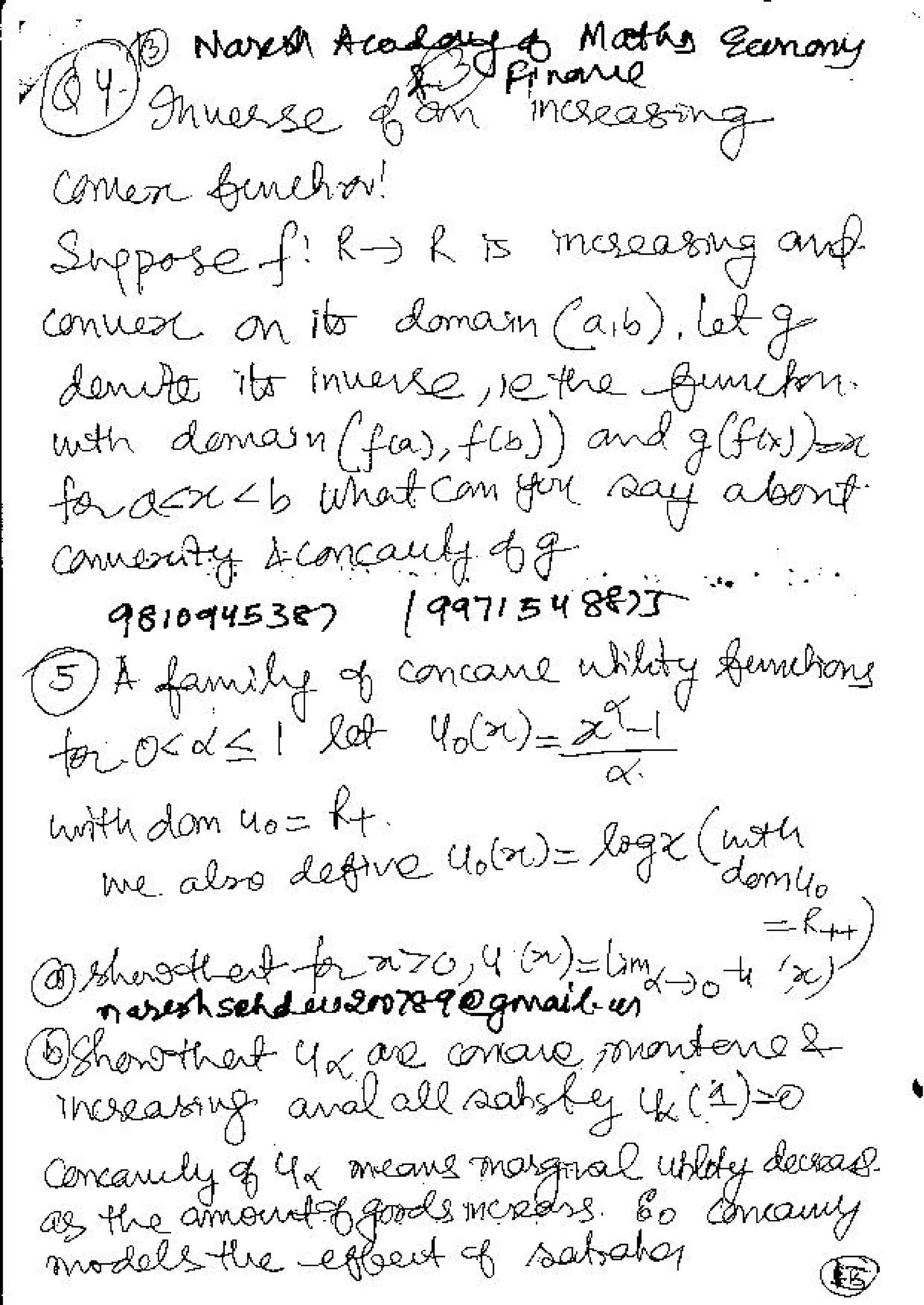 ma ecoentrance MATHS ASSIGNMENT / DSE / ISI / MADRAS / JNU / JAMIA | PDF