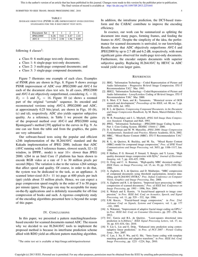 Scanned document compression using block based hybrid video codec | PDF