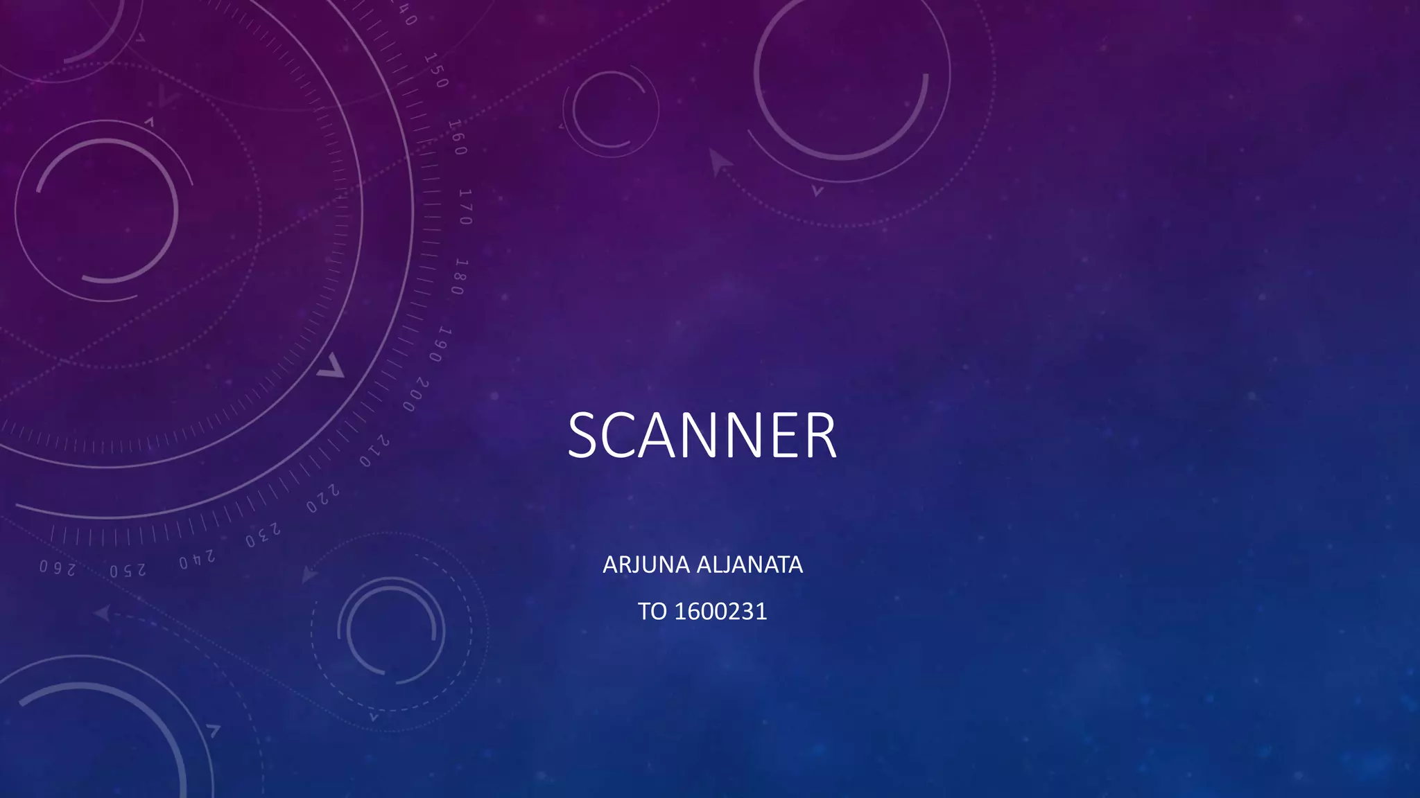 Scanner | PPTX