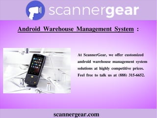 Android Barcode Scanner | PPT