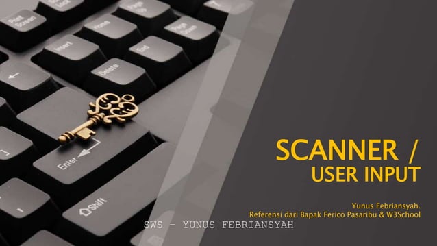Scanner Input (User Input)aaaaaaaaaaa.pptx