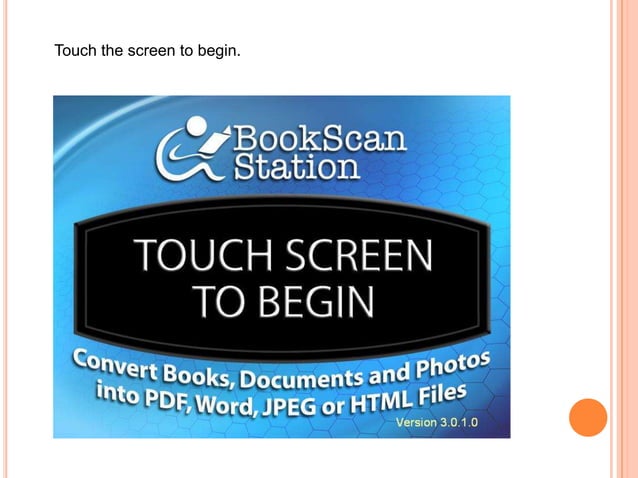 Scanning instructions | PPT