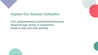High-Resolution Document Scanner for Home or Office | PPTX