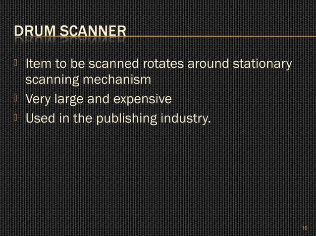 Scanner presentation | PPT