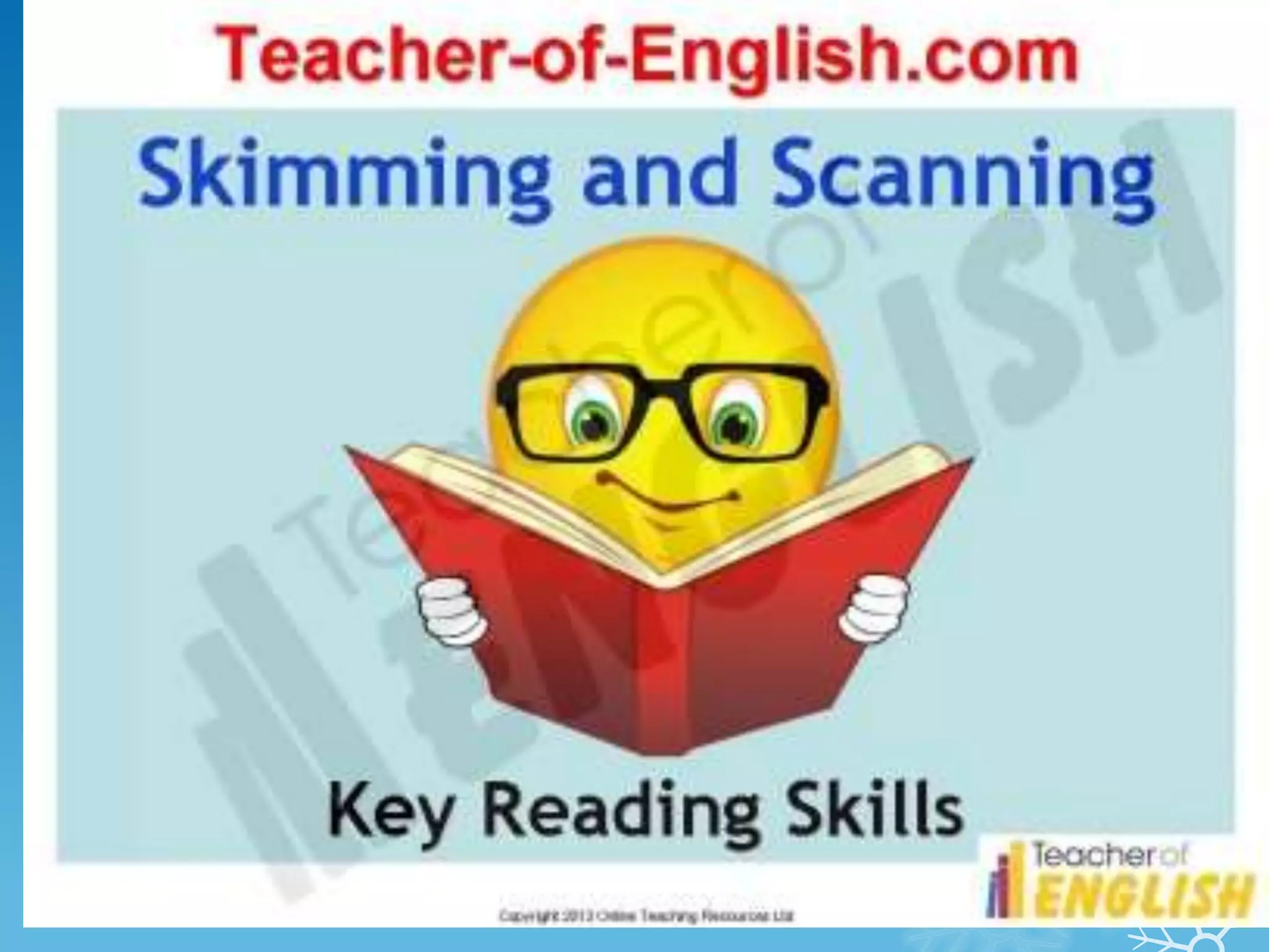 KEY READING SKILLS | PPT