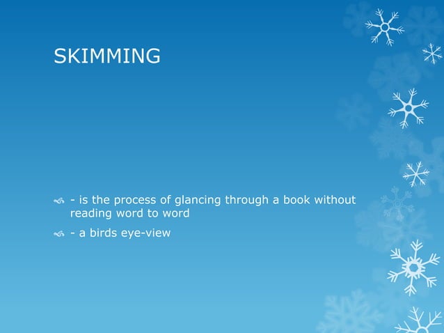 KEY READING SKILLS | PPT