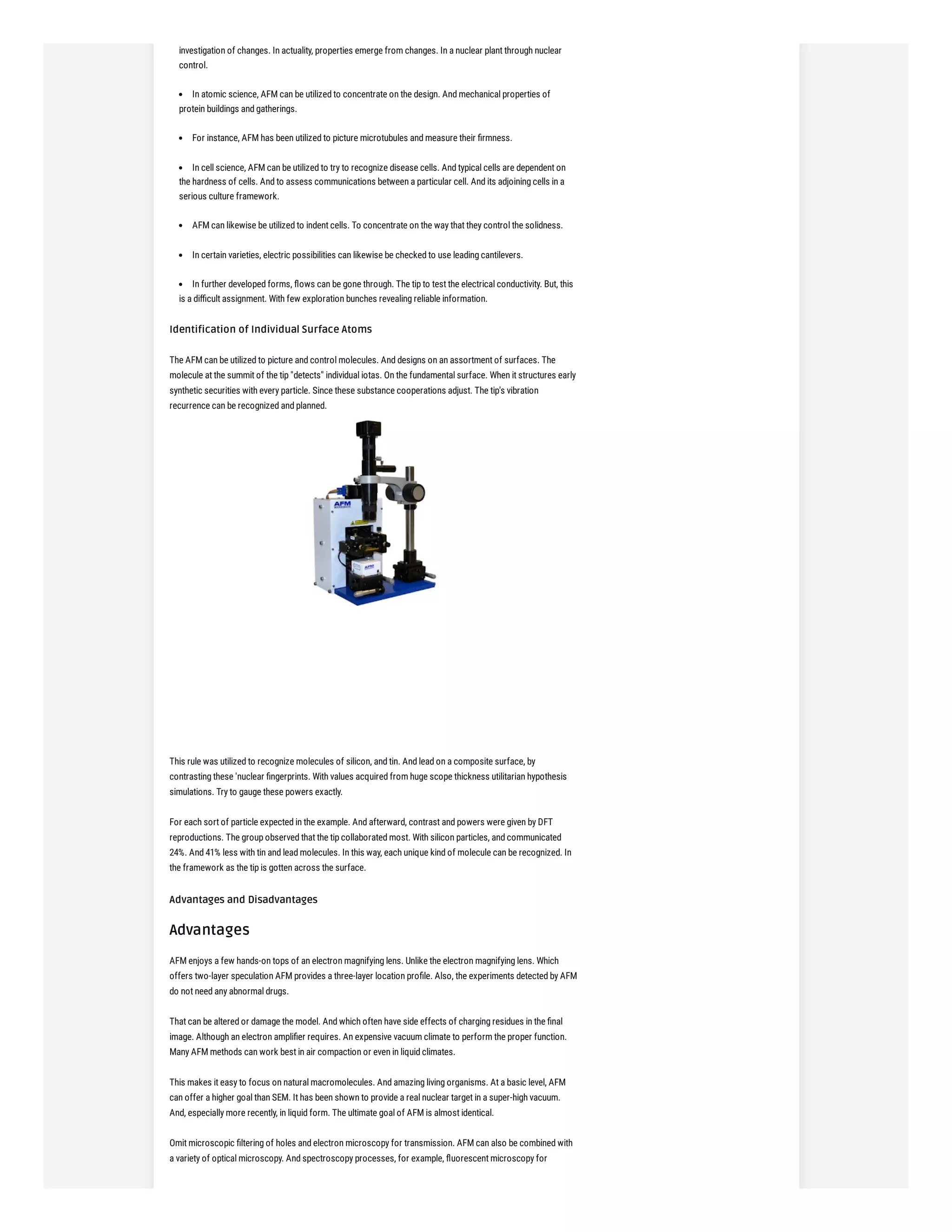 Scanning Probe Microscopy | PDF