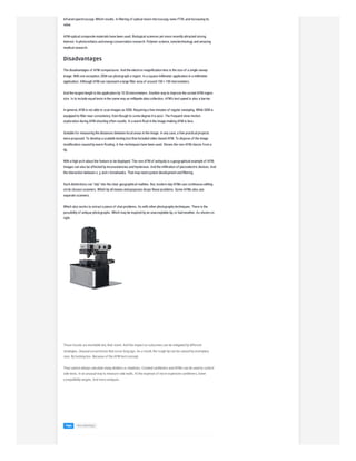 Scanning Probe Microscopy | PDF