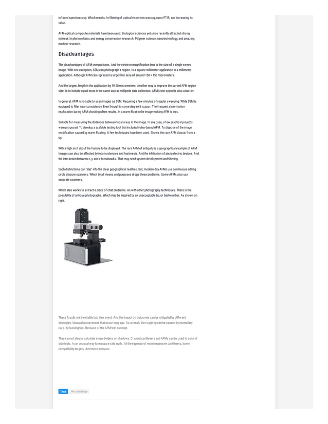 Scanning Probe Microscopy | PDF