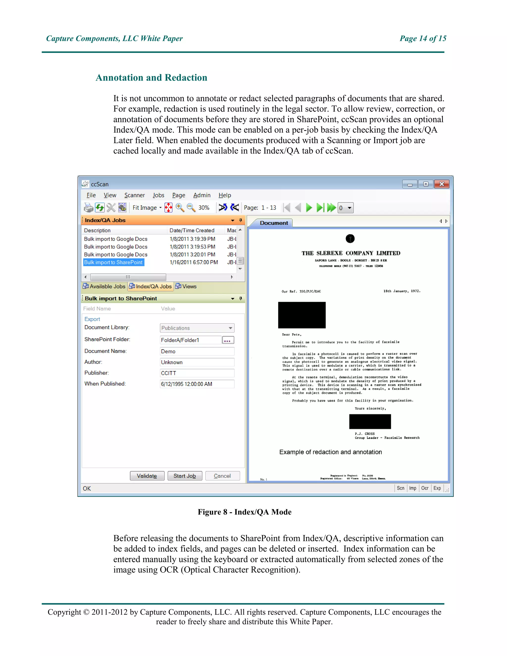 Scan, Import, and Automatically File documents to SharePoint with ccScan | PDF | Desktop ...