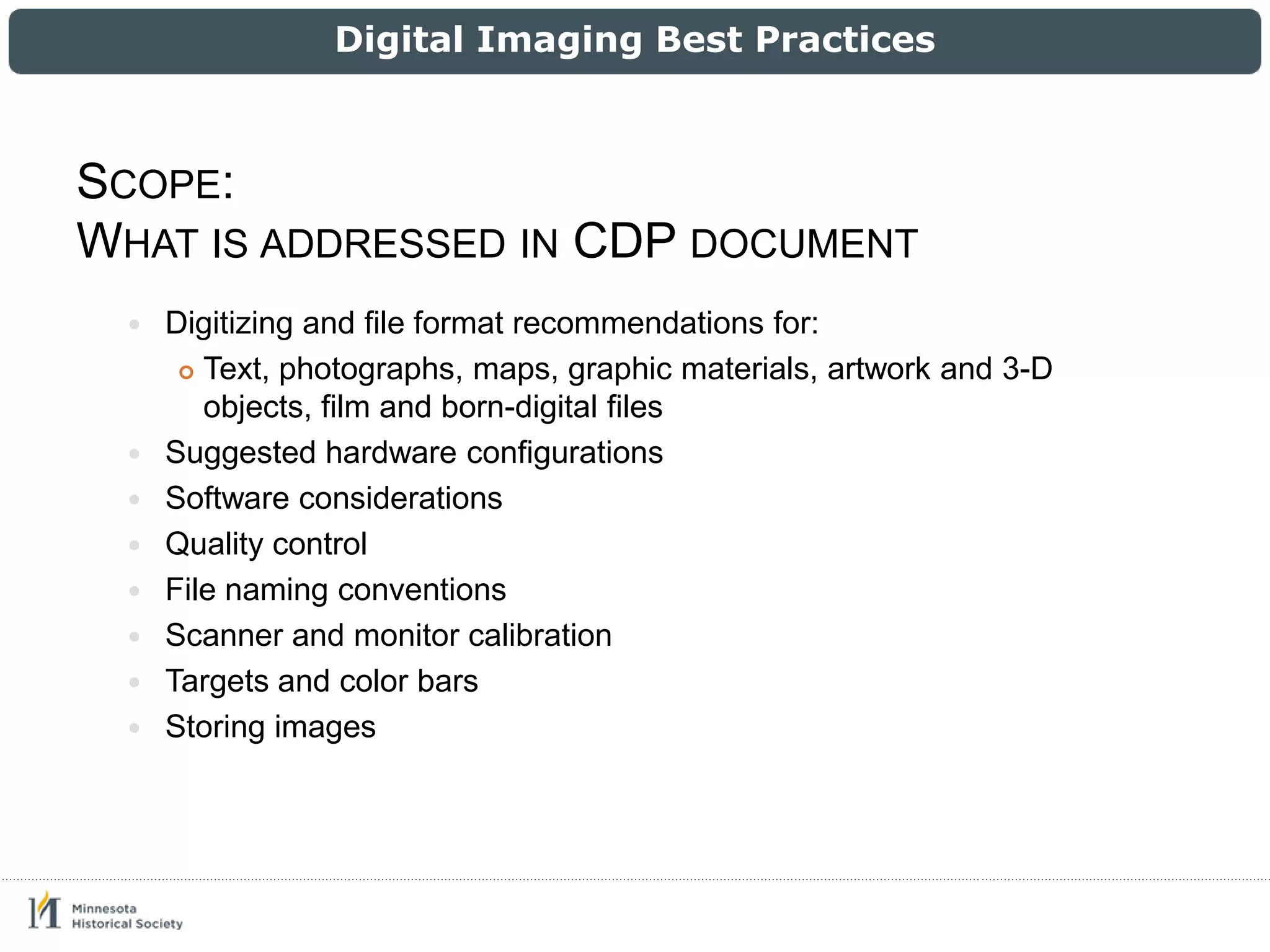 Digital Imaging Best Practices | PPTX