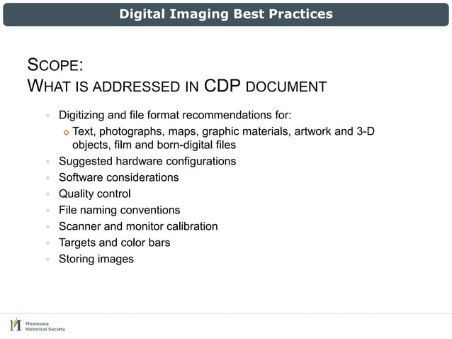 Digital Imaging Best Practices | PPT