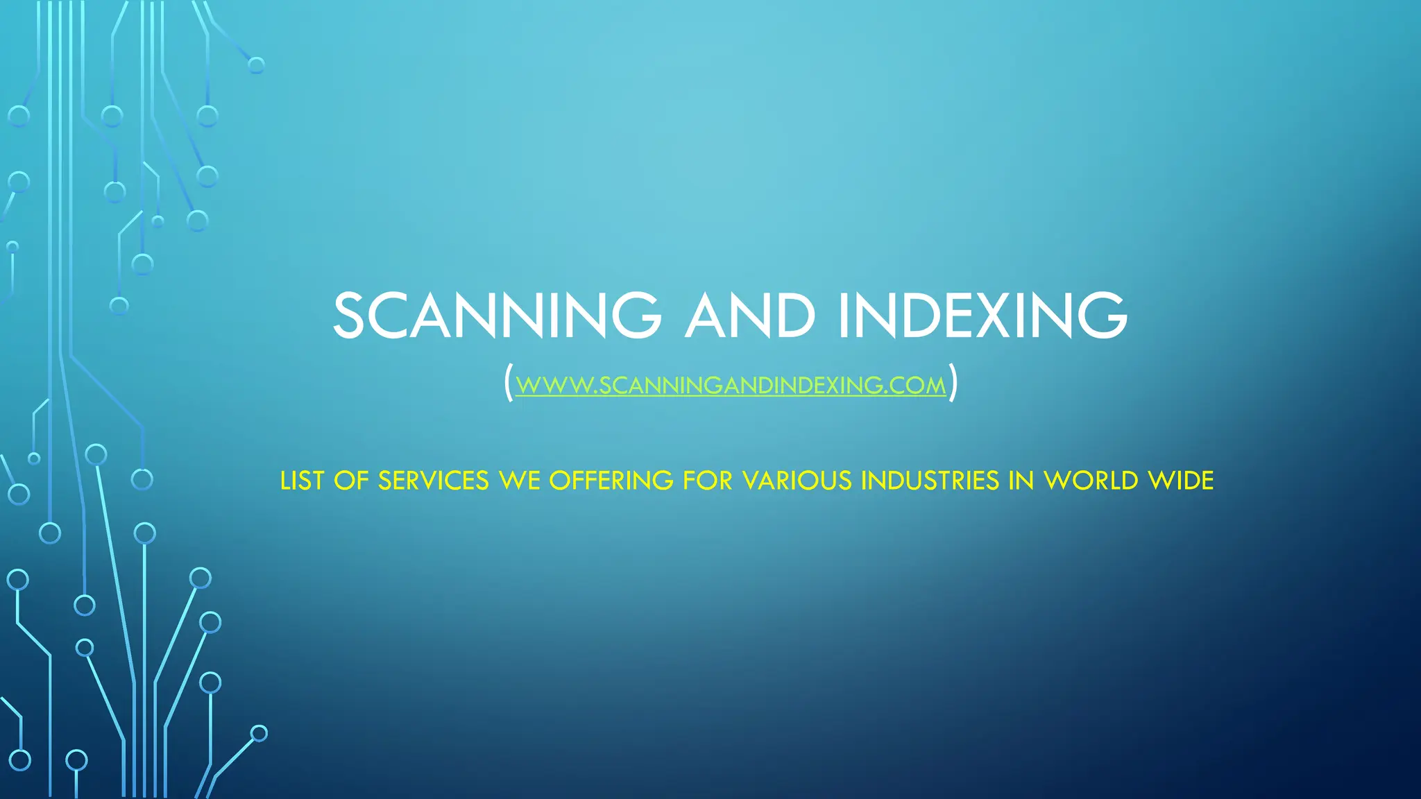 List of Service services we offered - Explanations | PPT