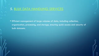 List of Service services we offered - Explanations | PPTX
