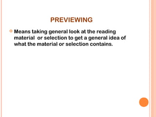 Scanning and skimming | PPT