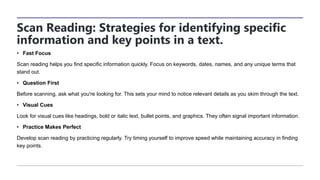 Scanning and Skimming .pptx