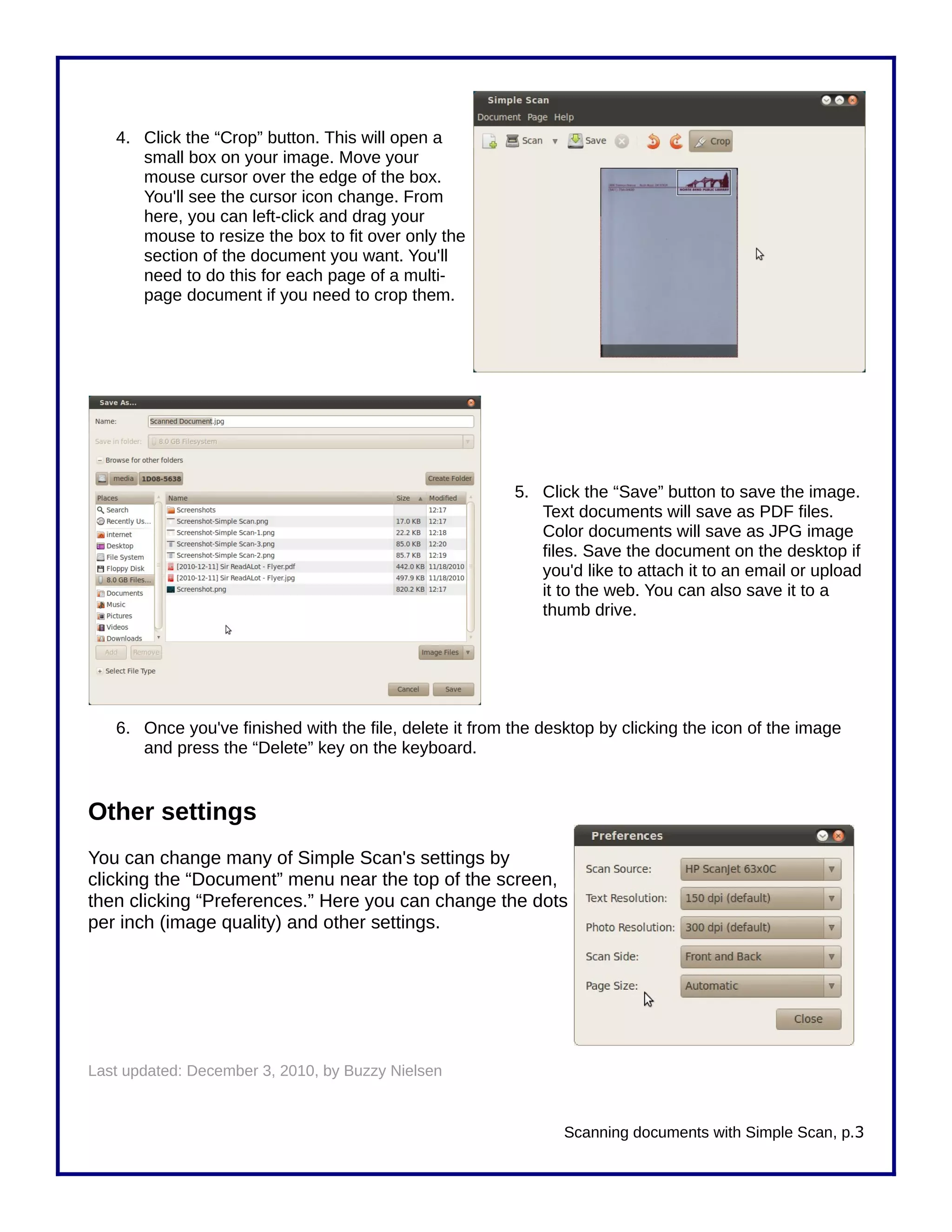 Scanning documents with Simple Scan | PDF