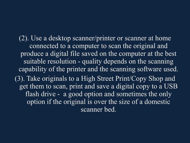 Scanning and Digitization | PPTX | Desktop Publishing | Computer Software and Applications
