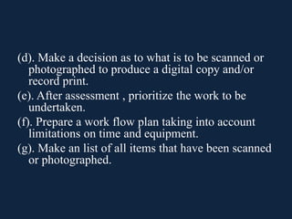 Scanning and Digitization | PPTX