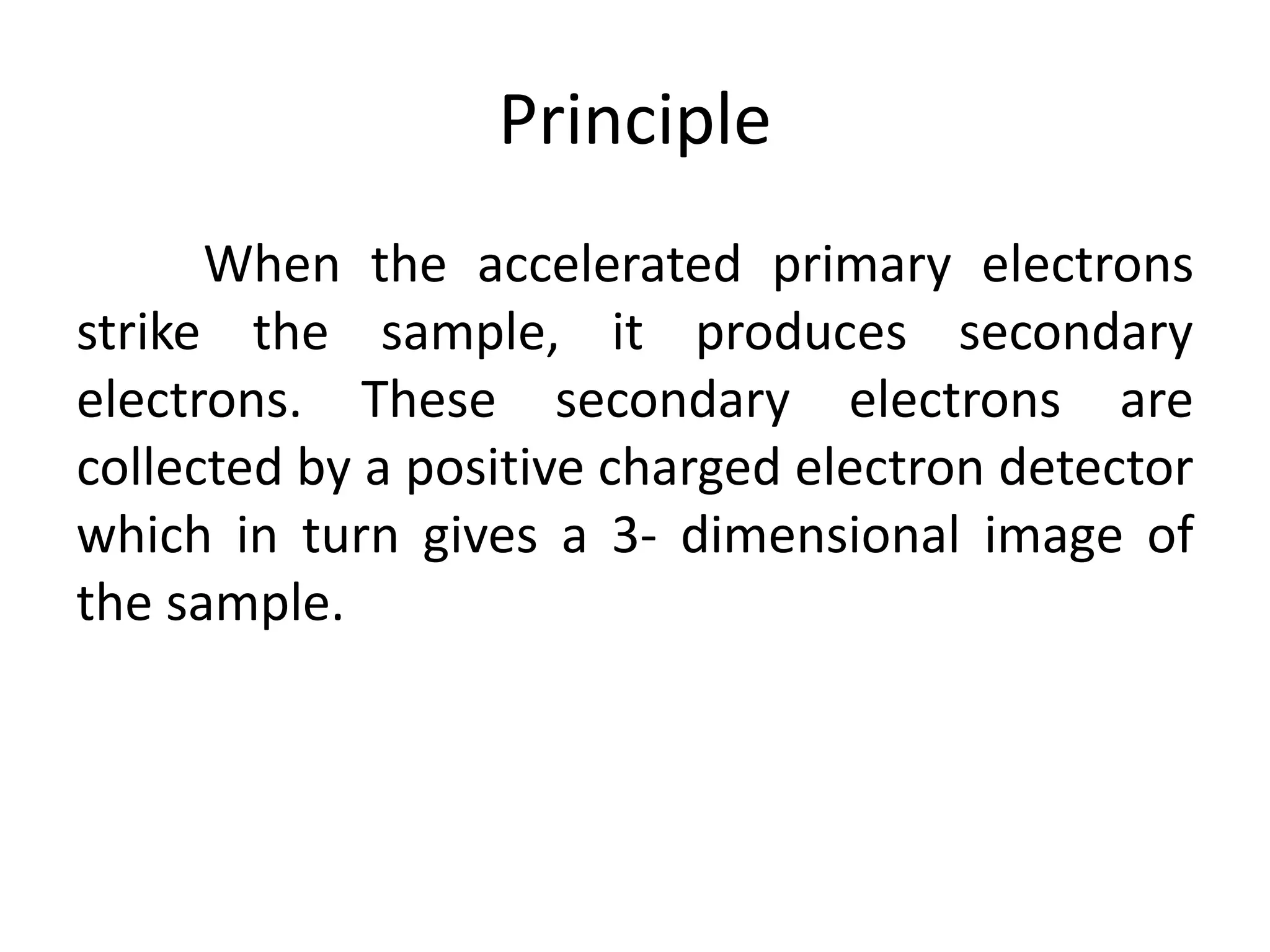 Scanning electron microscope | PPTX