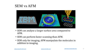 Scanning Electron Microscope | PPTX
