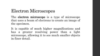 Scanning Electron Microscope | PPTX