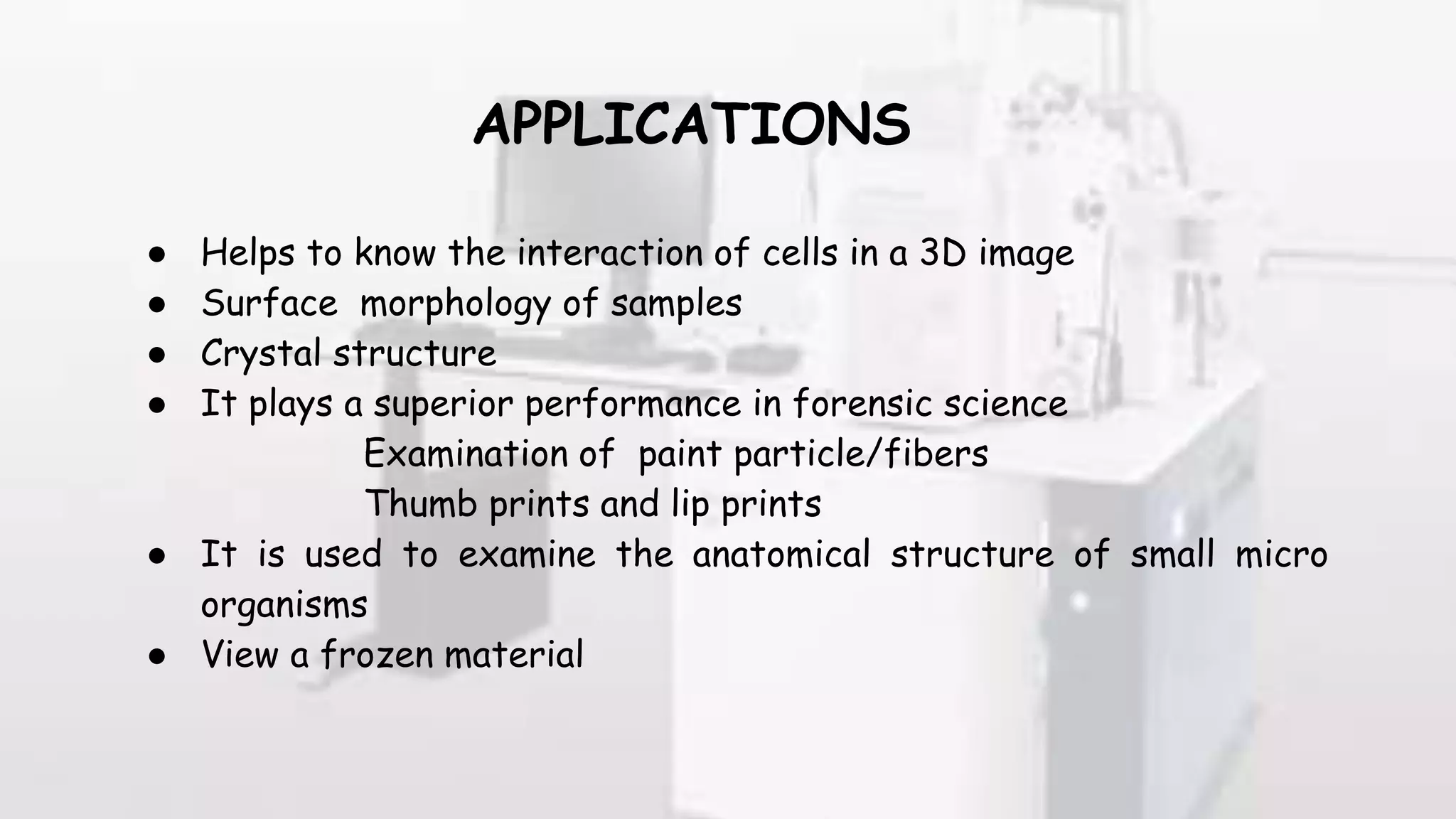 Scanning electron microscope | PPT