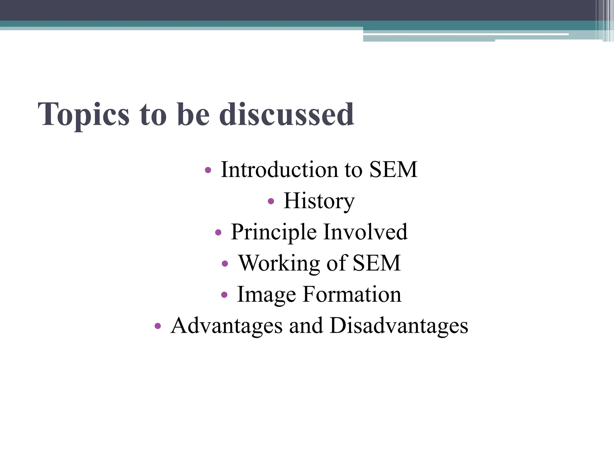 Scanning Electron Microscopy Advantages, Application and Disadvantages ...