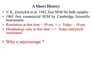 Scanning Electron Microscopy (SEM 2013).pptx