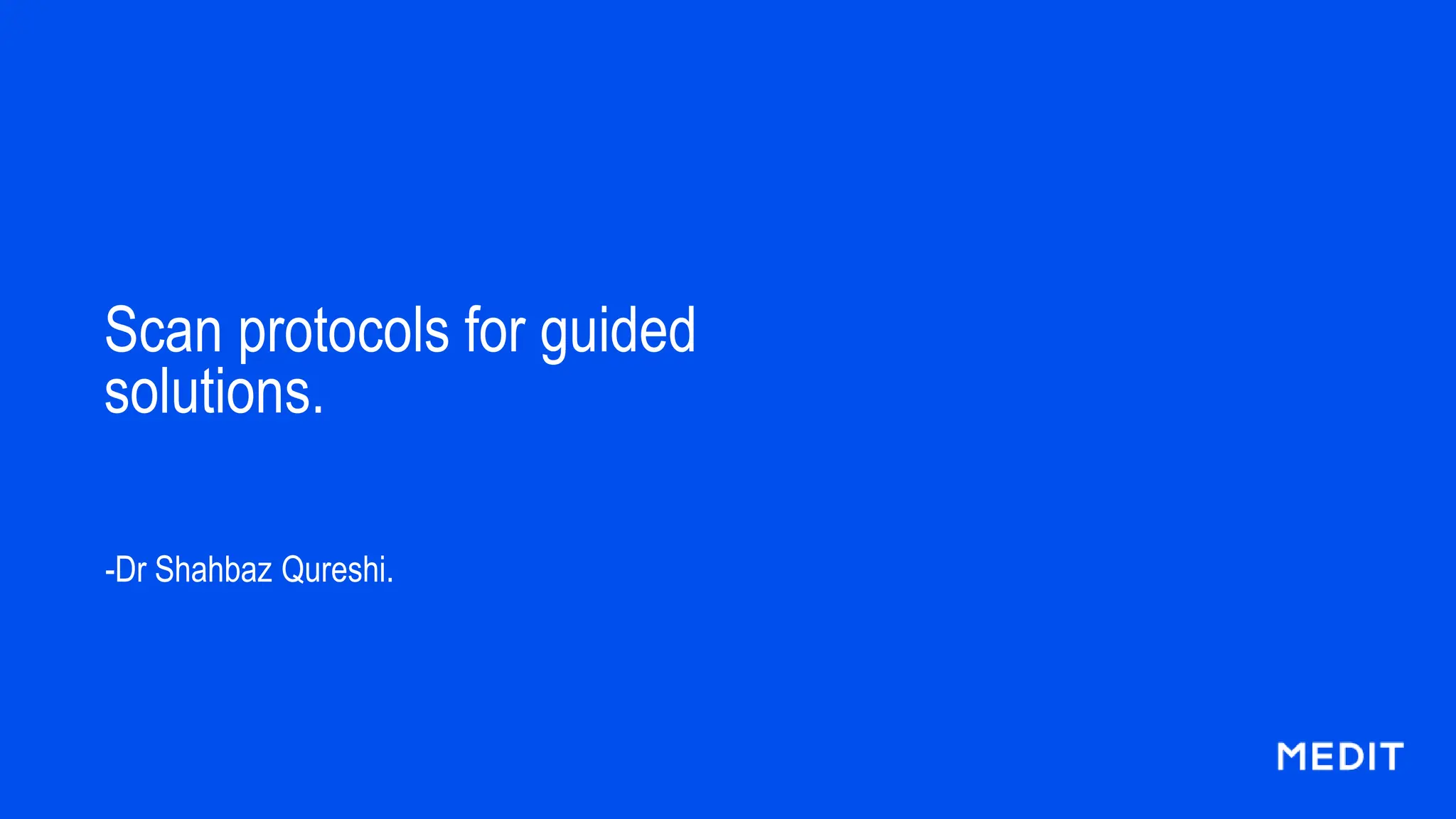 scanning protocols for guided solutions. | PPT