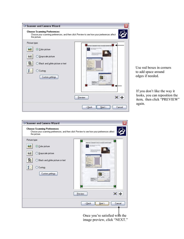 Scanning Instructions | PDF
