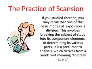 Scanning poems ppt | PPTX | Chemistry | Science