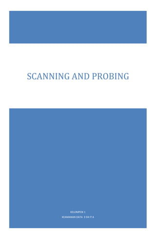 Scanning probing | PDF