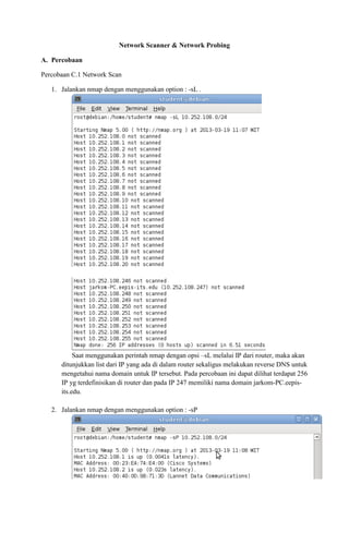 Scanning probing | PDF
